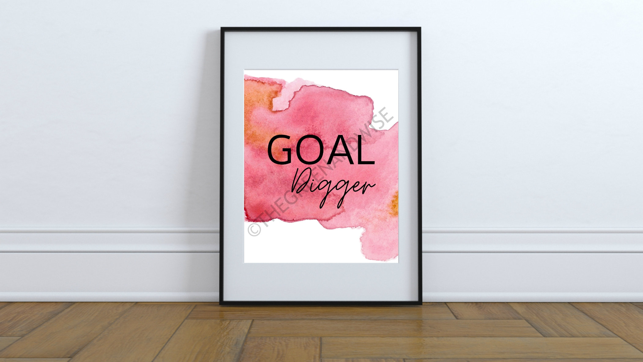 Goal Digger Printable Wall Art, Digital Download on Luulla